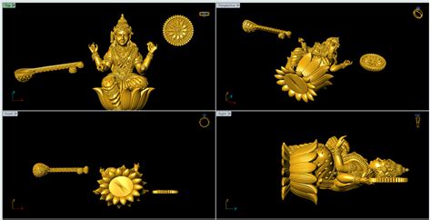 Stl File Saraswati 3d Print Model 2 📁・3d Print Model To Download・cults