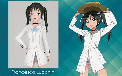 Anime Girls Collection 3d Model Rigged Cgtrader