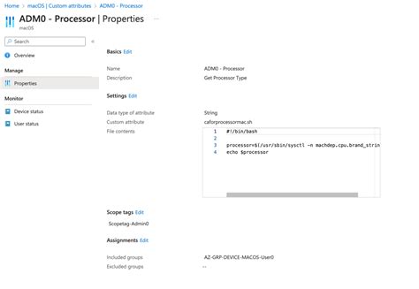 leverage power automate and intune custom attributes to add macos