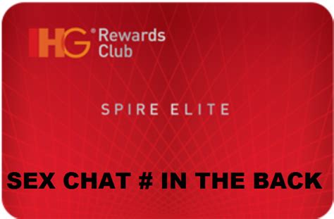 ihg rewards club spices up spire elite benefits sex chat