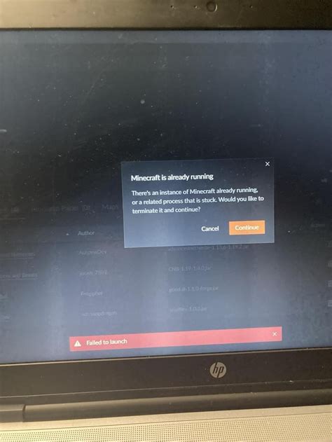 minecraft is already running there s an instance of minecraft already