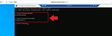 how to take rdp of azure ad joined azure vm using bastion
