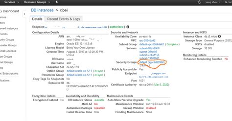 deep data mining blog connect to oracle instance on amazon rds
