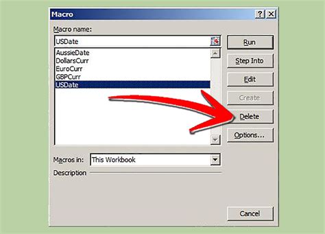 how to remove a macro in excel 4 steps with pictures
