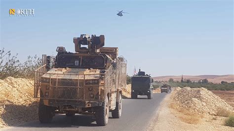 Russian Turkish Forces Conduct Patrol In Syrias Western Kobani