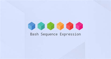 bash sequence expression range