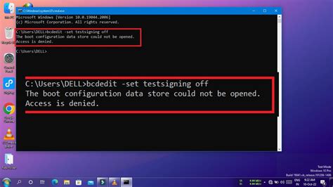 fix the boot configuration data store could not be opened access is
