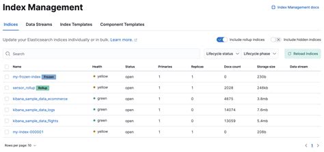 index management in kibana elasticsearch guide [8 11] elastic