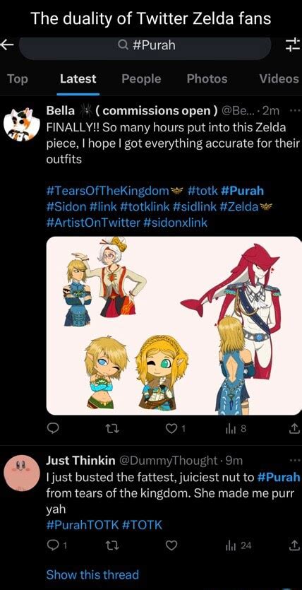 The Duality Of Twitter Zelda Fans Q Purah Top Latest People Photos