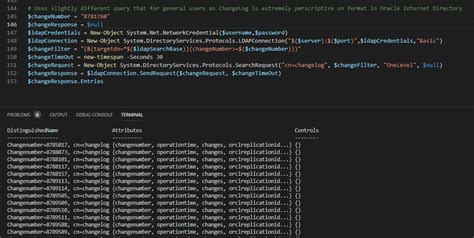 querying oracle internet directory ldap with powershell