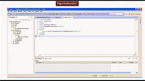 java ee servlets page redirection