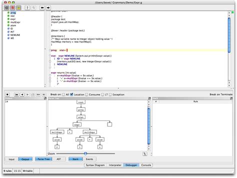 antlr grammar tutorial pdf