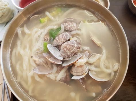 Best Kalguksu In Seoul Korean Knife Noodles Be Marie Korea