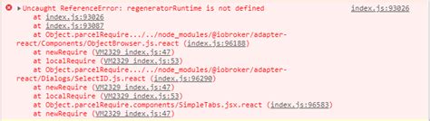 regeneratorruntime is not defined · issue 751 · iobroker create