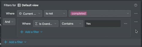 nested filters for notion the all inclusive guide the productive