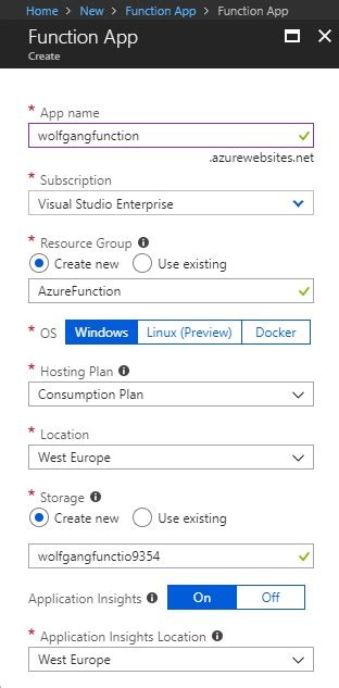 implement azure functions and webjobs programming with wolfgang