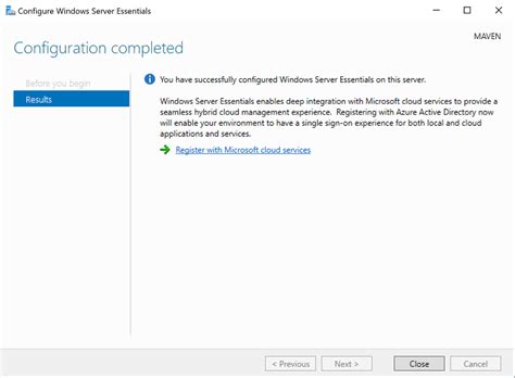 Installing Windows Server Essentials Experience On Windows Server 2019