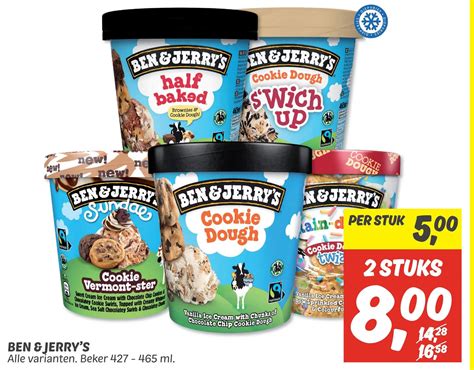 Ben And Jerrys Aanbieding Bij Dekamarkt