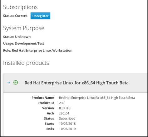 chapter 7 managing subscriptions in the web console red hat enterprise