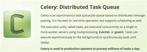 celery distributed task queue chatasweetie