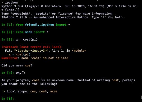 ipython s console friendly traceback 0 7 53