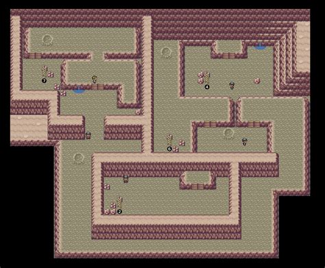 Pokémon Mt Moon Map Firered Leafgreen Pokémon Database