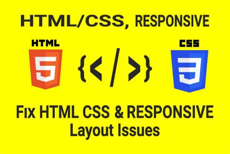 fix html css bootstrap and responsive issues by kamrulapps fiverr