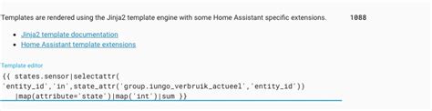 template to add values of all sensors with certain name ending