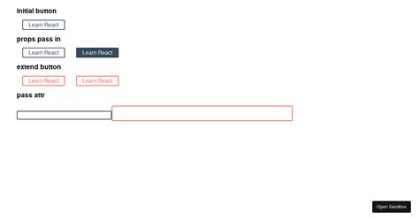 styled components codesandbox