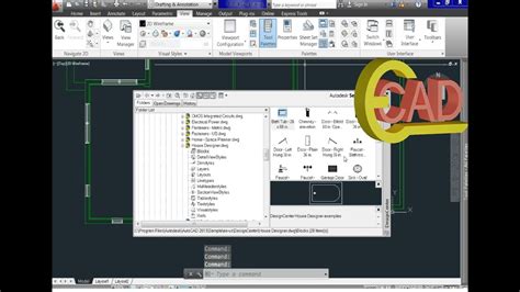 learning autocad 2013 tutorial 12 modifying blocks and design center