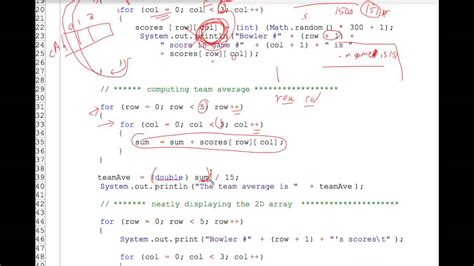 java two dimensional array demo 1 youtube