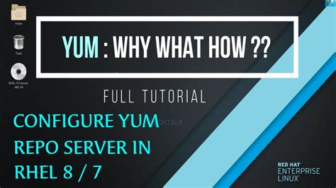 how to configure yum repository server in linux rhel 7 8 step by step