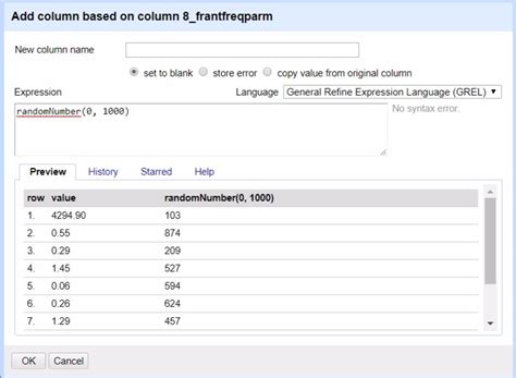 data cleaning how to make a random sample in openrefine stack overflow