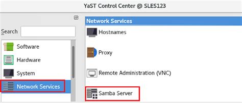sles sharing folder with samba network pioneers