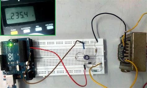 ac voltmeter using arduino arduino