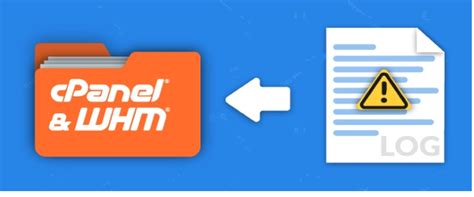 cpanel logs apache access email error ftp mysql whm