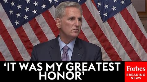 Breaking News Kevin Mccarthy Reveals He Will Not Run For Speaker Of