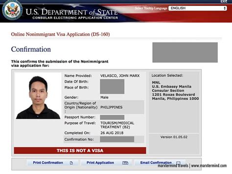 How To Apply For A Us Tourist Visa In The Philippines