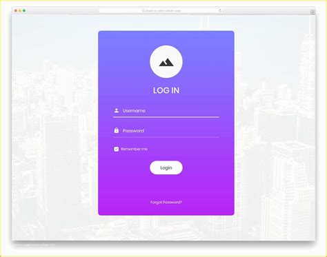 bootstrap login page template free download of responsive e page