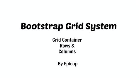 bootstrap 3 0 tutorial grid system youtube