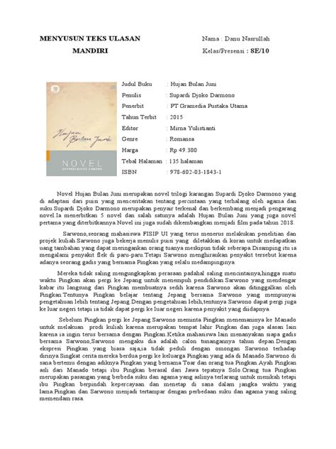 Menyusun Teks Ulasan Nama Pdf