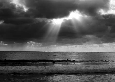 Free Images Sea Coast Ocean Horizon Cloud Black And White Sky