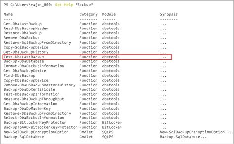 validate backups with sql restore database operations