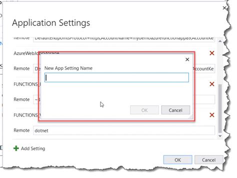 how to access app setting azure functions azure lessons