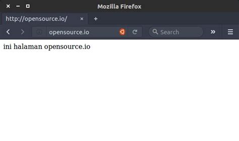cara install nginx web server di ubuntu linux and open source
