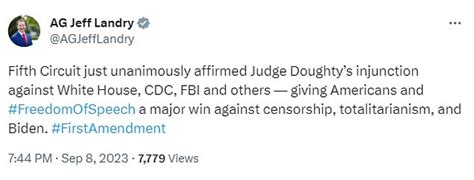 Biden Administration Violated First Amendment By Ordering Social Media