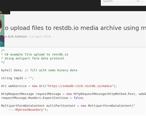 how to upload files to media archive using