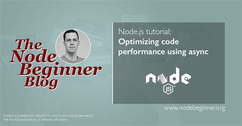 node js tutorial optimizing code performance using async the node