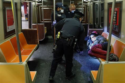 As Nyc Subways Prepare For Disinfecting Homeless Will Have To Find